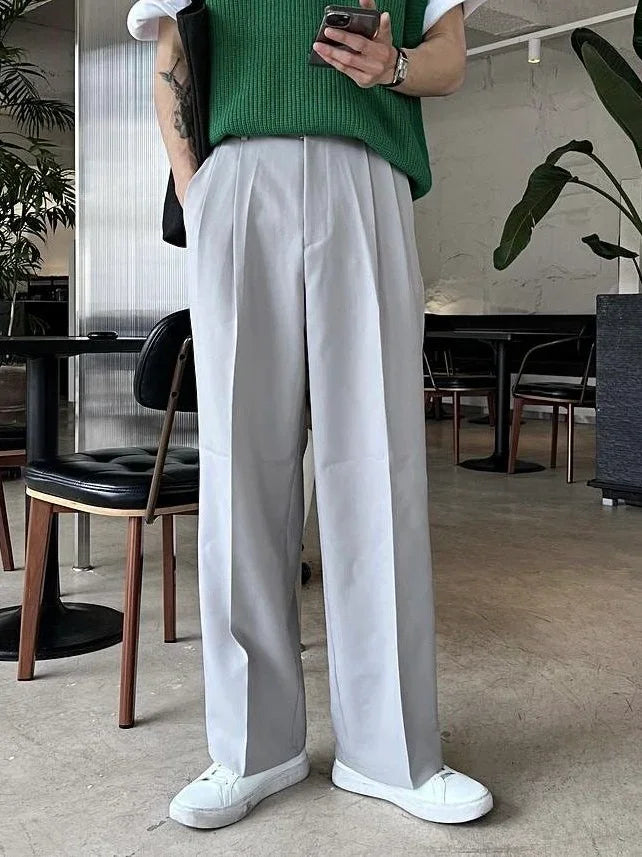 Lite Grey Korean Pant – Balloon Clothing